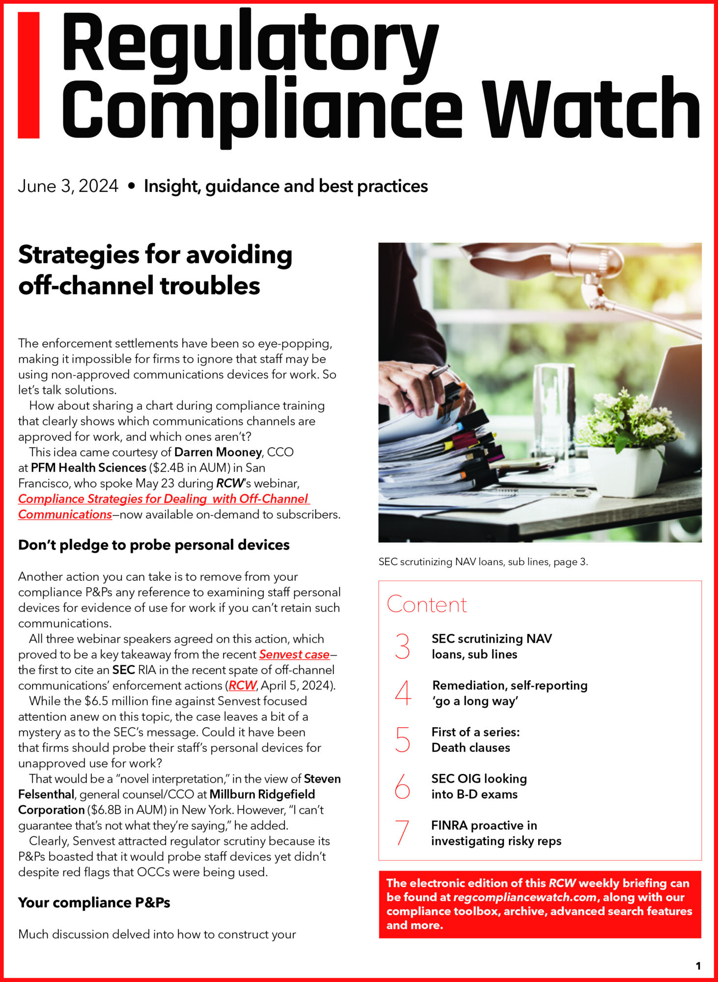 Regulatory Compliance Watch | The leading compliance directory