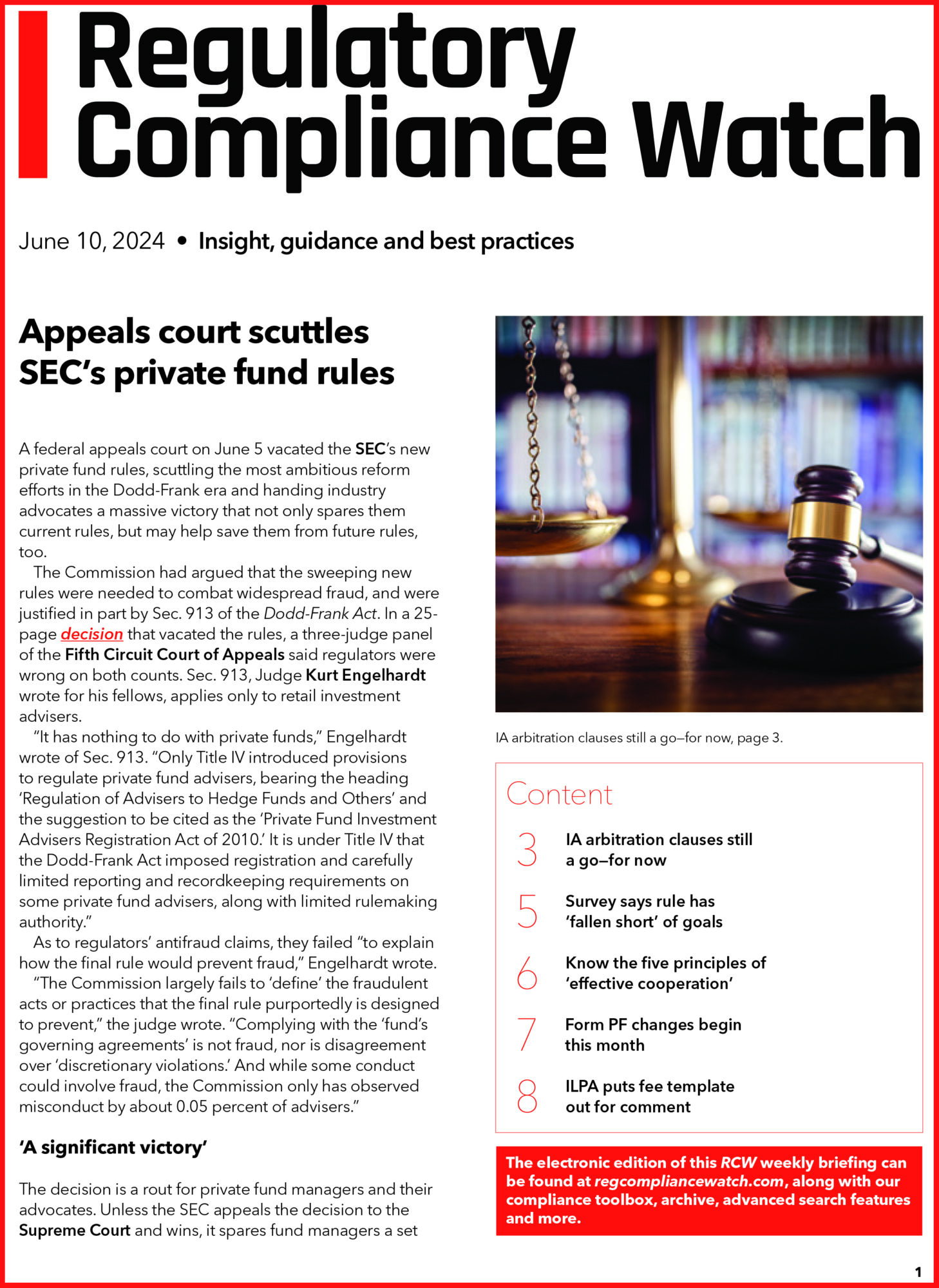 Regulatory Compliance Watch | The leading compliance directory