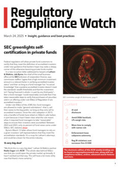 Regulatory Compliance Watch | The leading compliance directory